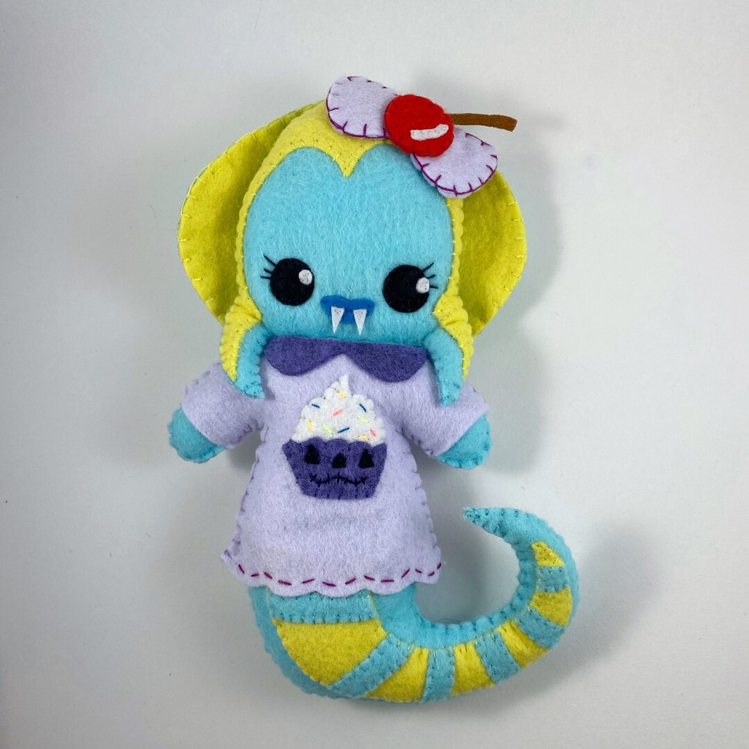 Snake Girl Doll Cupcake Naga Doll Snake Girl Mythology - Etsy