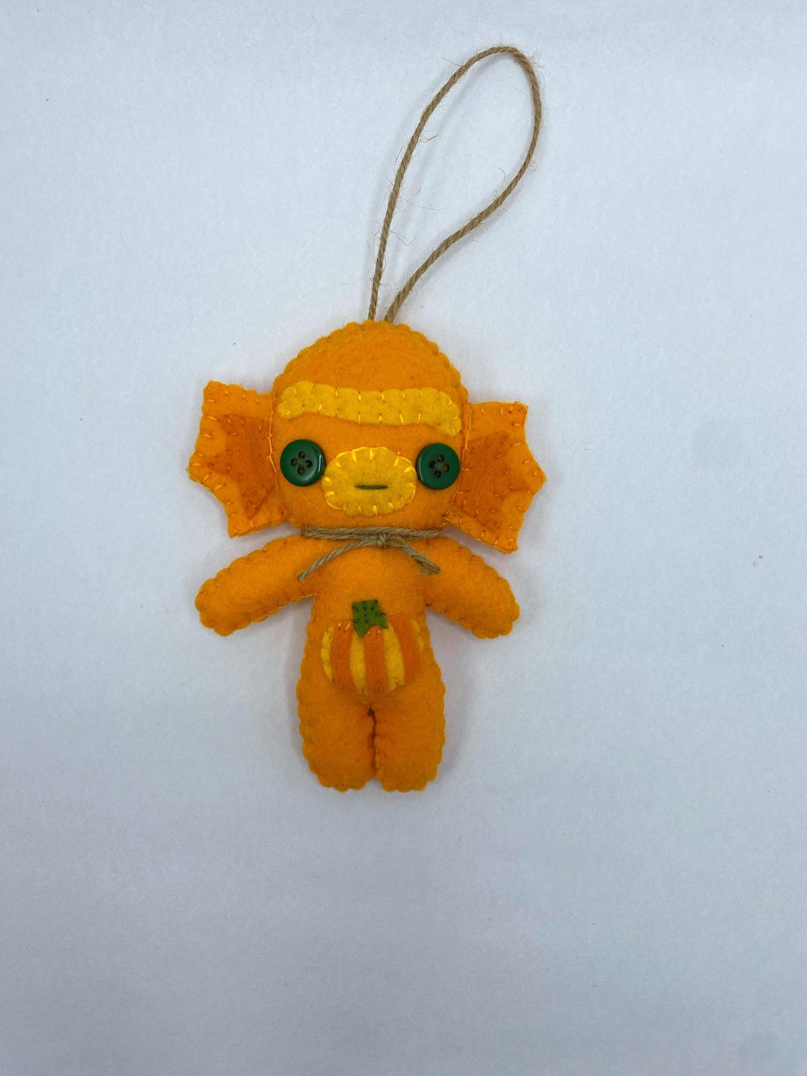 Pumpkin Lagoon Creature Felt Ornament: Halloween Goth Decor - Etsy