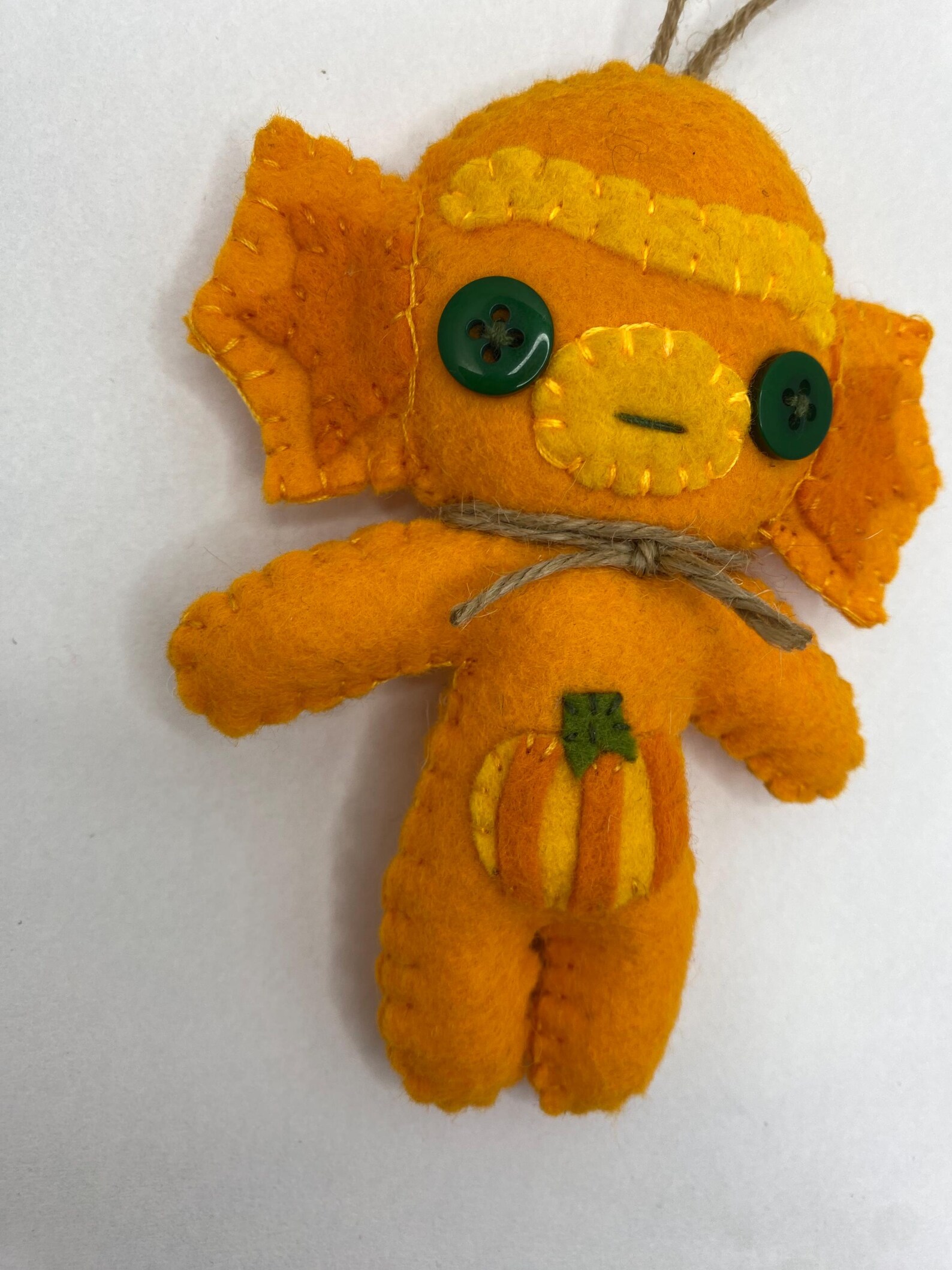 Pumpkin Lagoon Creature Felt Ornament: Halloween Goth Decor - Etsy