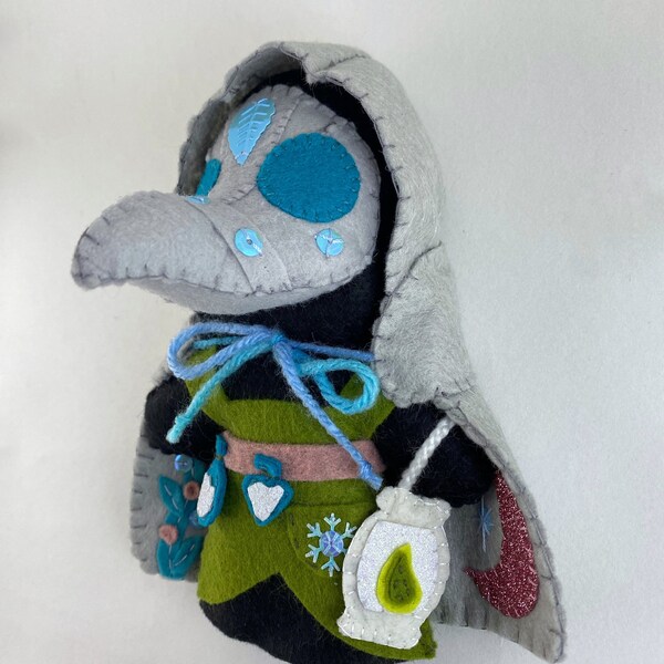 Cute Plague Doctor Plush - Etsy