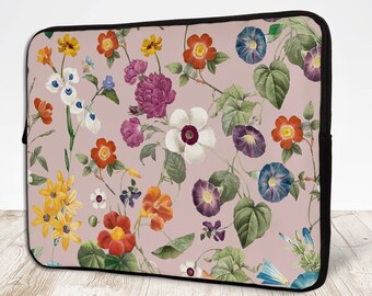 Floral Laptop Bag - Etsy