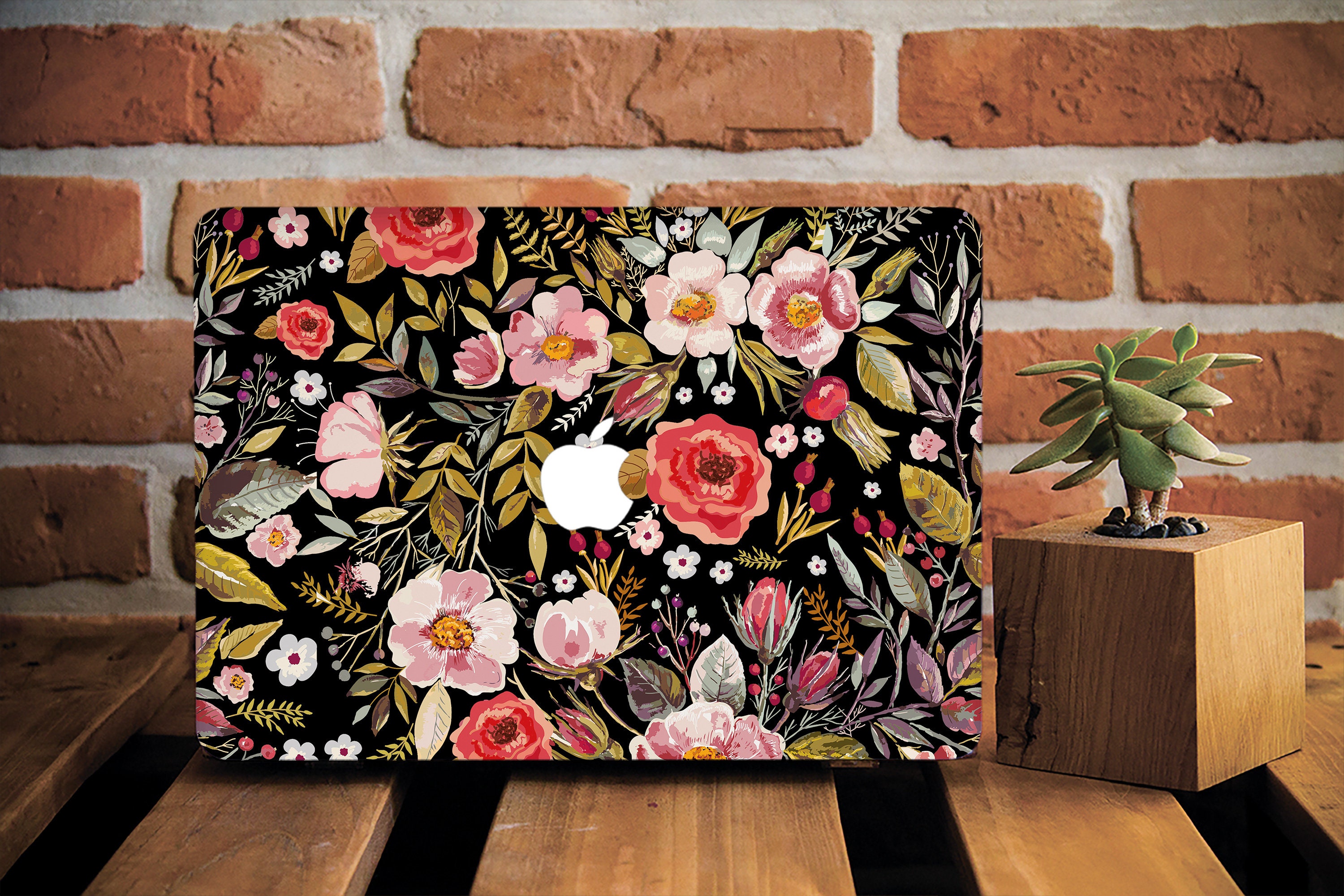 Hard Plastic Shell 13 Pro Retina Shell Macbook 15 Flowers Mac - Etsy