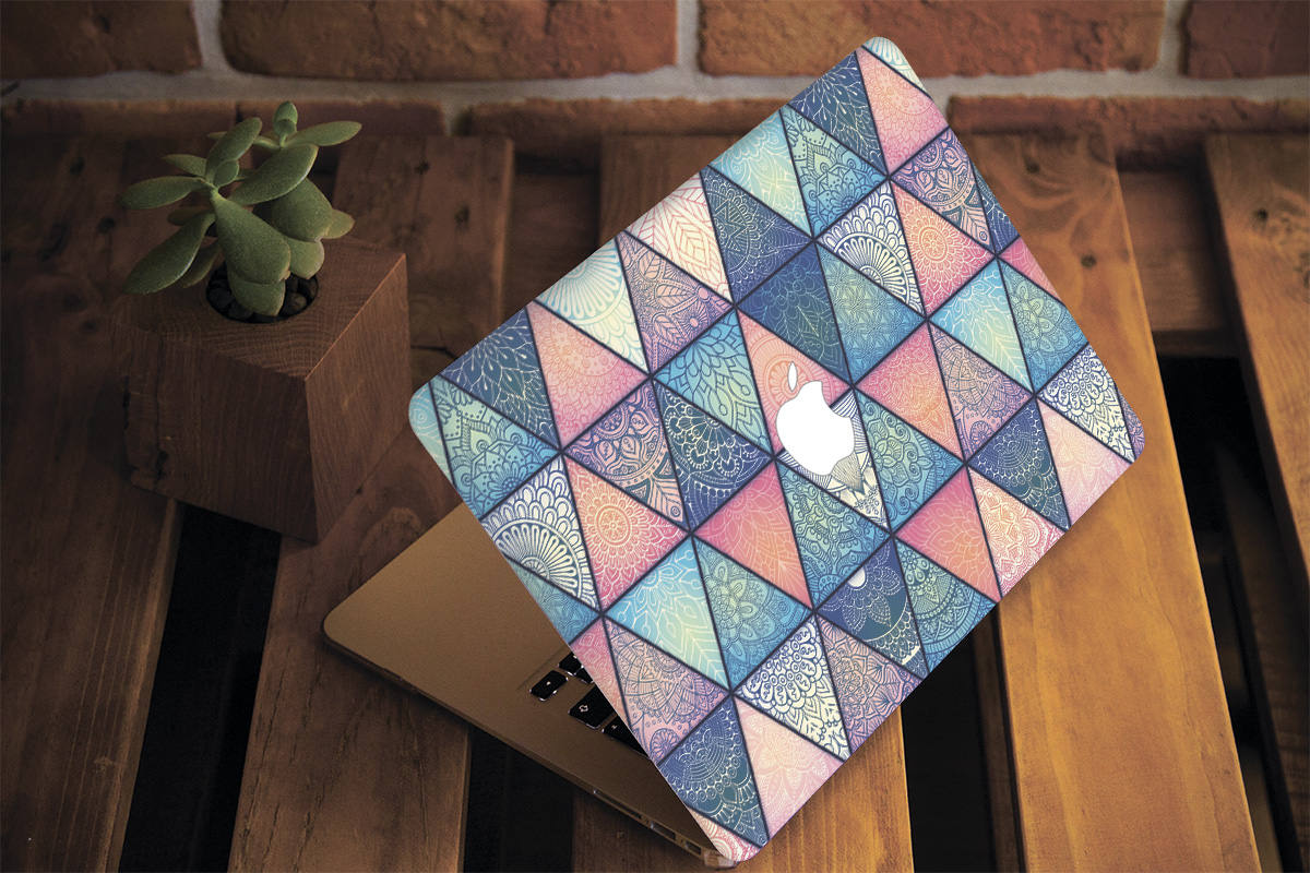 Colorful Geometrical MacBook Hard Case MacBook Pro 13 Case | Etsy