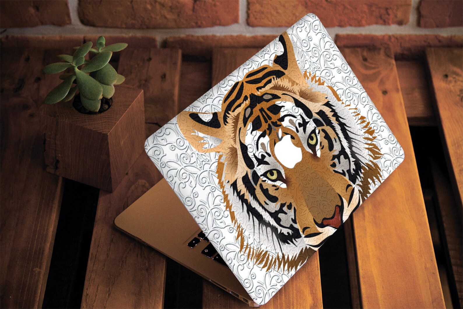 Tiger Macbook Pro 13 Case Mac Air 11 White Mandala Macbook Pro | Etsy