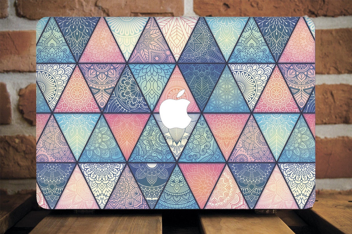 Colorful Geometrical MacBook Hard Case MacBook Pro 13 Case | Etsy