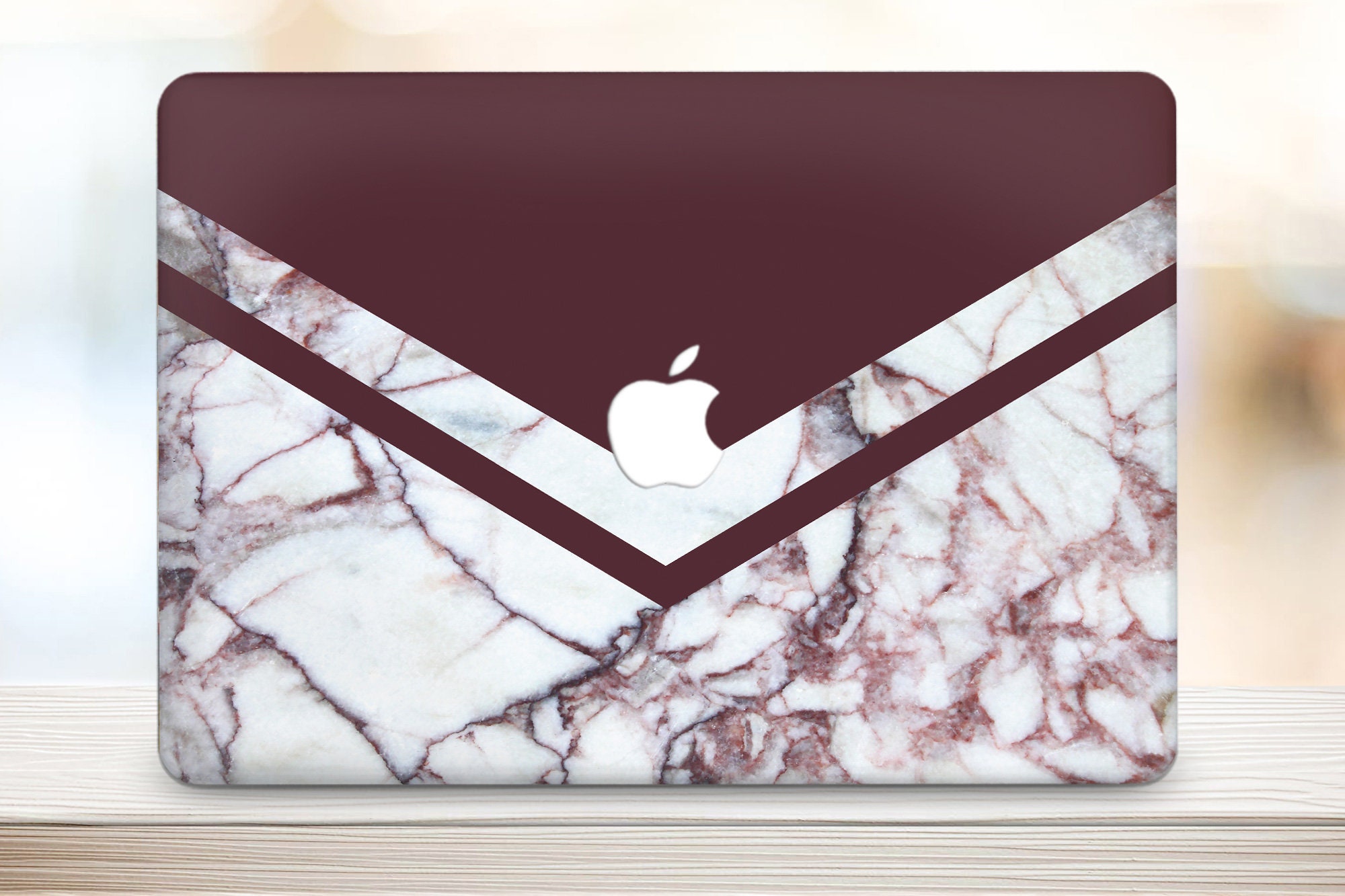 MacBook Pro 13 Case Marble MacBook Pro Retina Case Geometry | Etsy