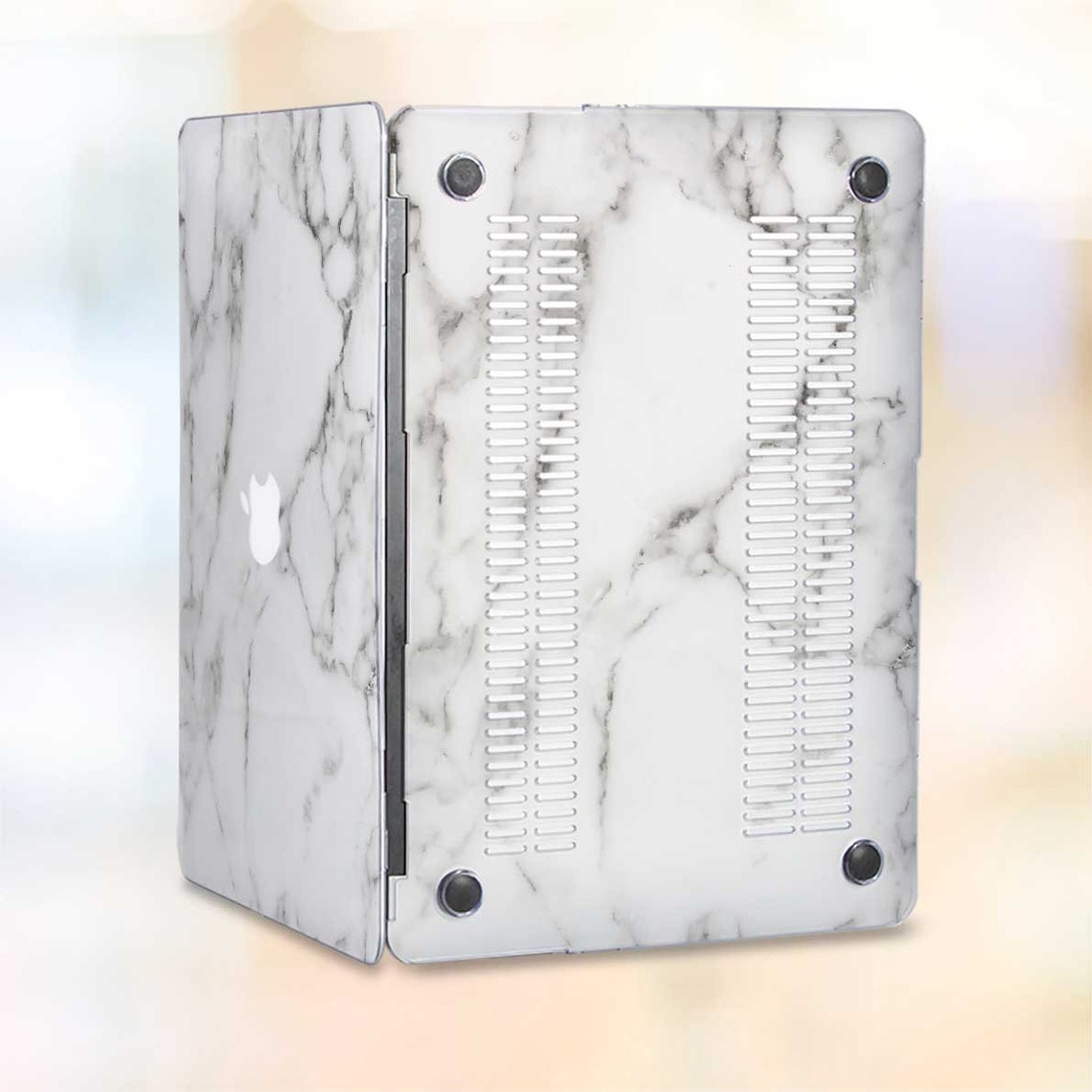 Unique White Marble Macbook Pro Case Macbook Case Macbook Air | Etsy