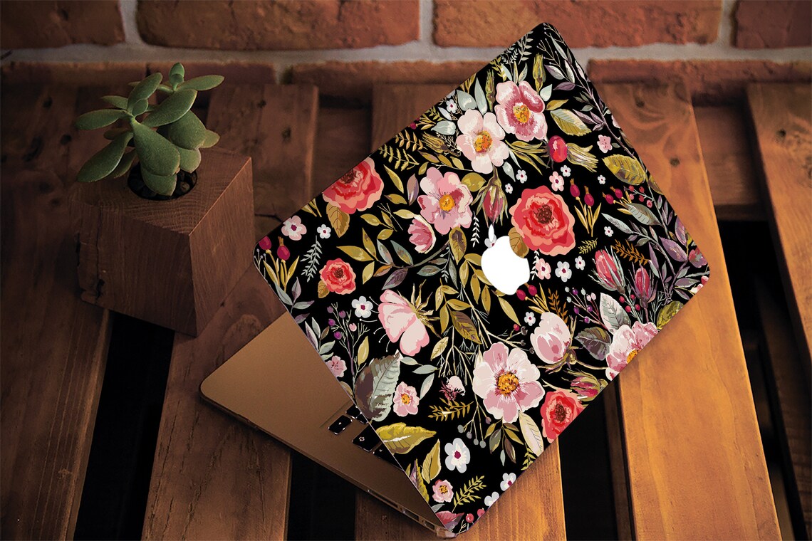 Hard Plastic Shell 13 Pro Retina Shell Macbook 15 Flowers Mac - Etsy
