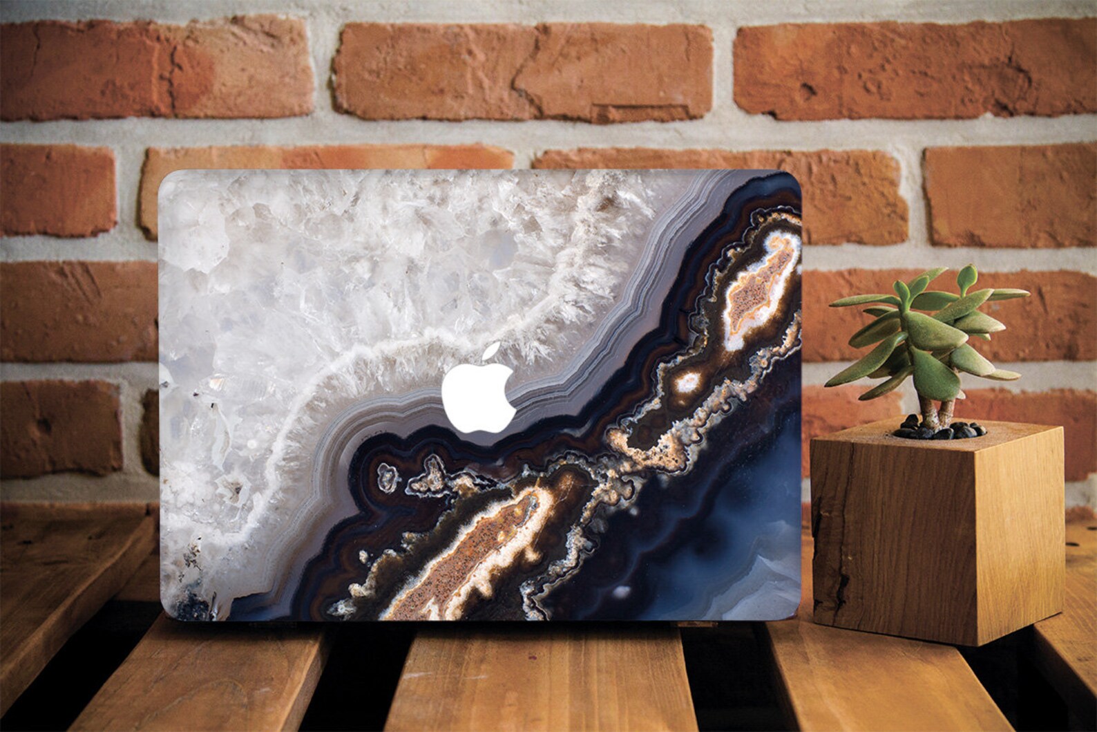 Crystals Macbook Pro 15 Case Marble MacBook Pro 13 Case Stone | Etsy
