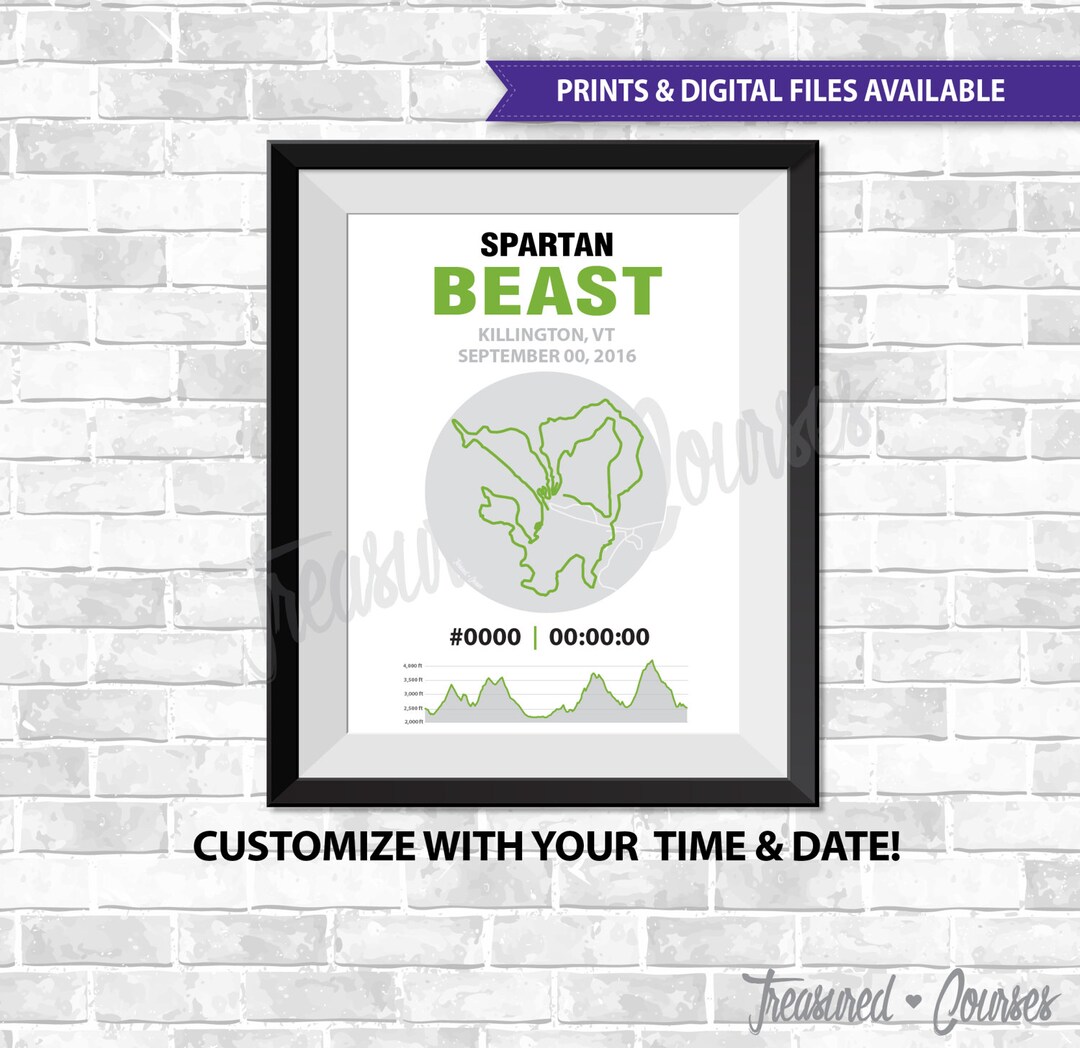 Spartan Beast 2016 Vermont - Digital File & Print Options Available ...