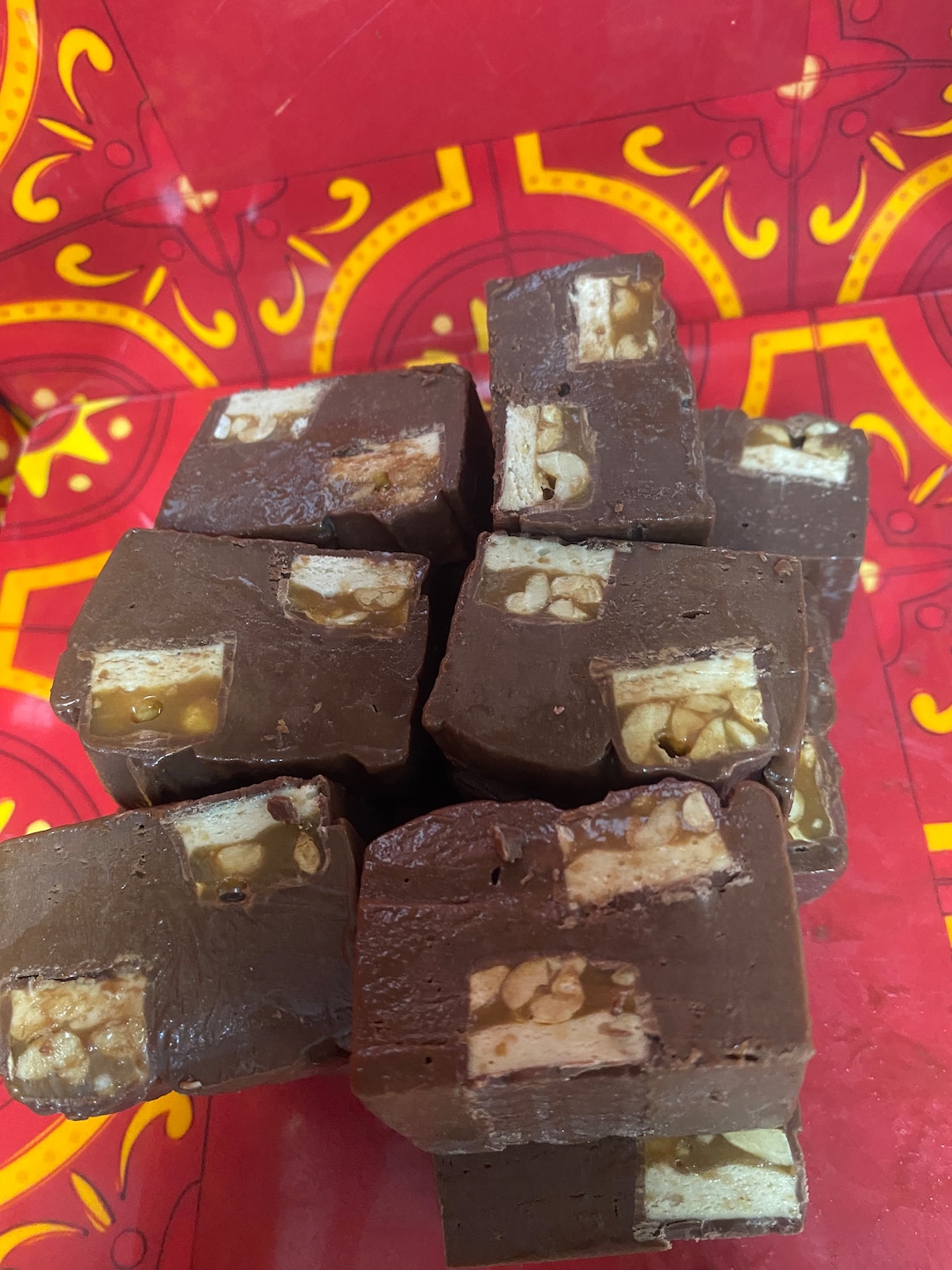 Snickers Candy Bar Fudge 1/2 Pound - Etsy