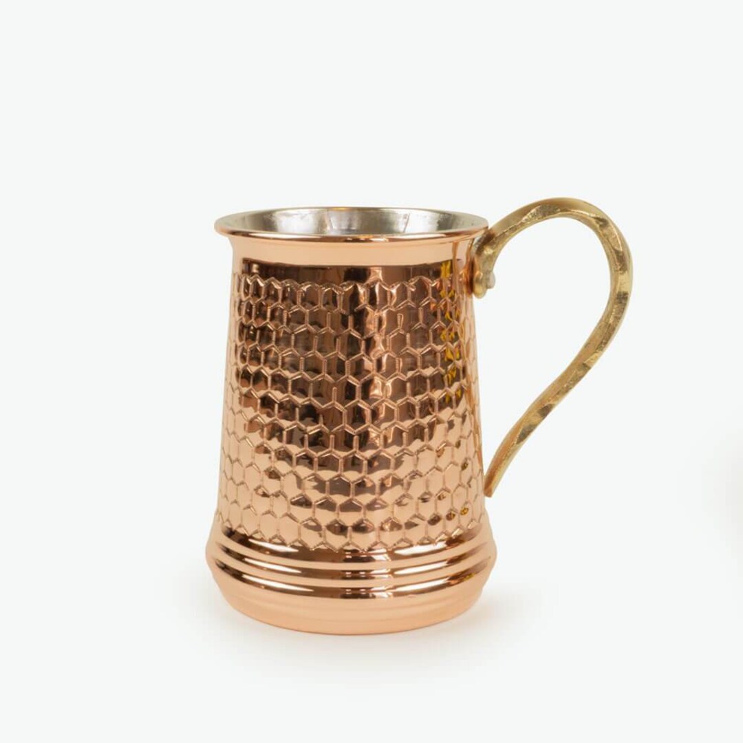 COPPER MUG / Handmade / Copper Beating - Etsy