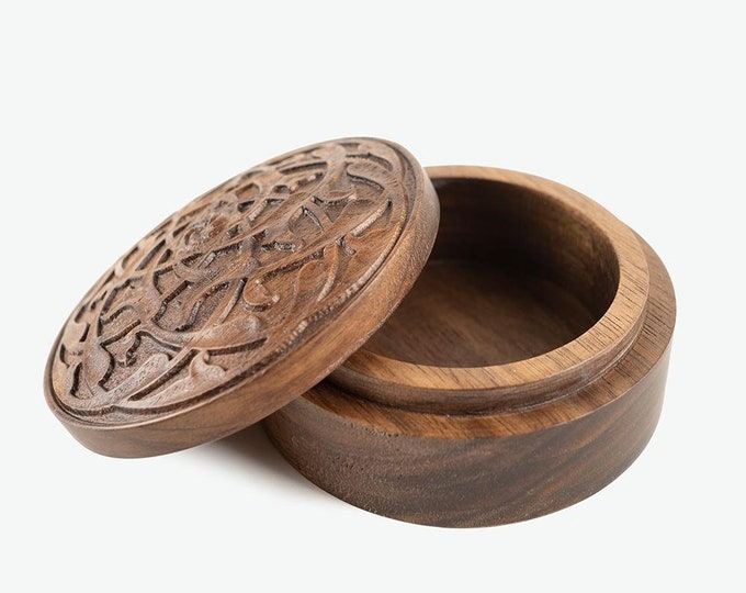 ANATOLIAN WALNUT BOX With Rumi Pattern / Handmade - Etsy