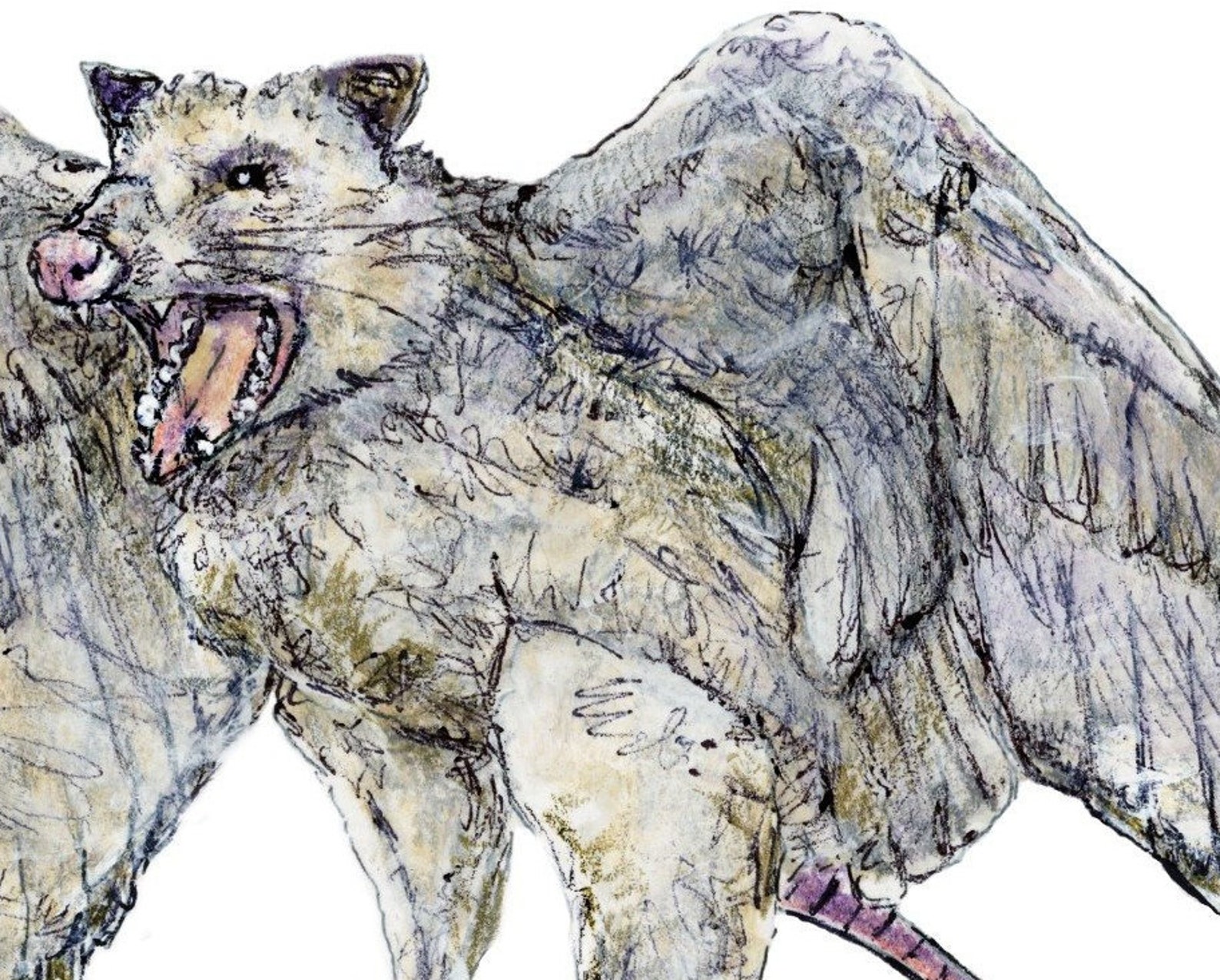 Polcon Mutant Fantasy Art Animal Art Mythical Creature - Etsy