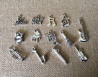 Music charms | Etsy