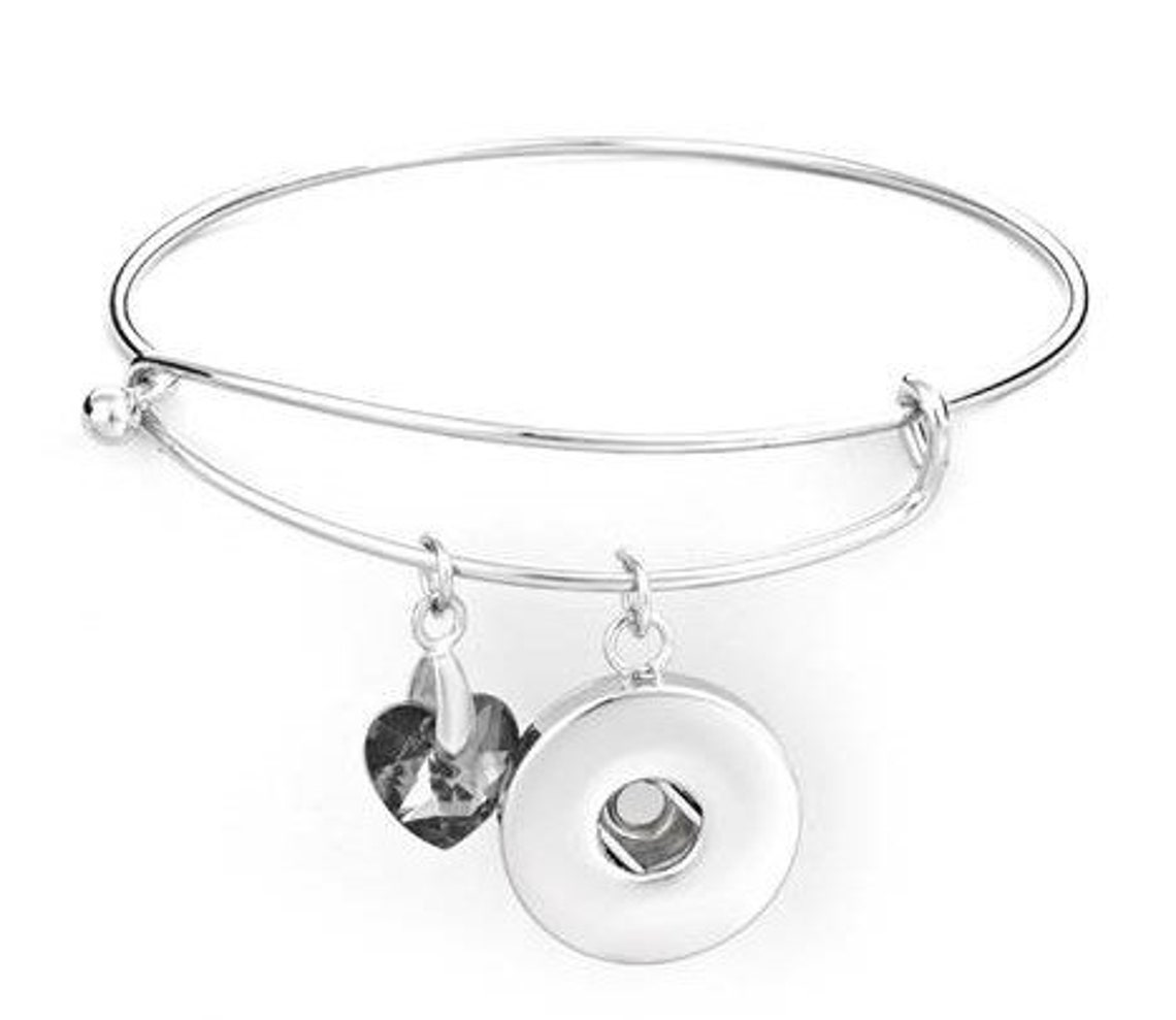 Snap Bracelet Wire Snap Bangle Bracelet 6 Colors, Adjustable ...