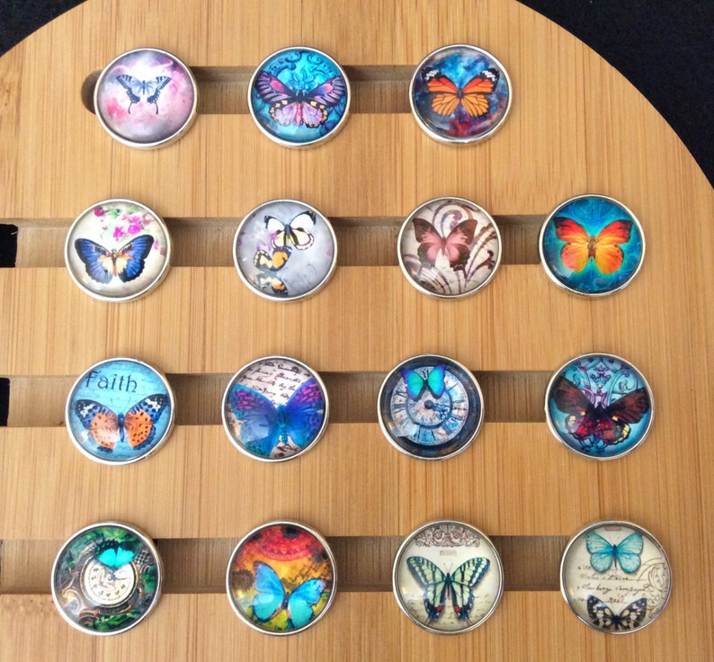 Butterfly Snap, Snap Charms Butterfly, Butterflies Snap Charms for Snap ...