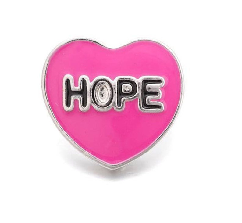 Pink Ribbon Snap, Breast Cancer Awareness Snap, Hope Snap, Cure Snap ...