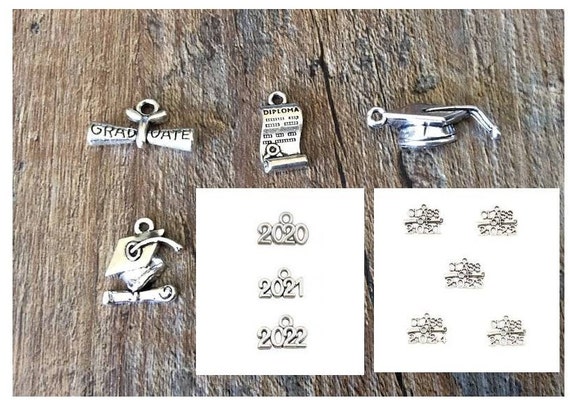 Graduation Charms Graduate Diploma Charm Class of 2021 - Etsy