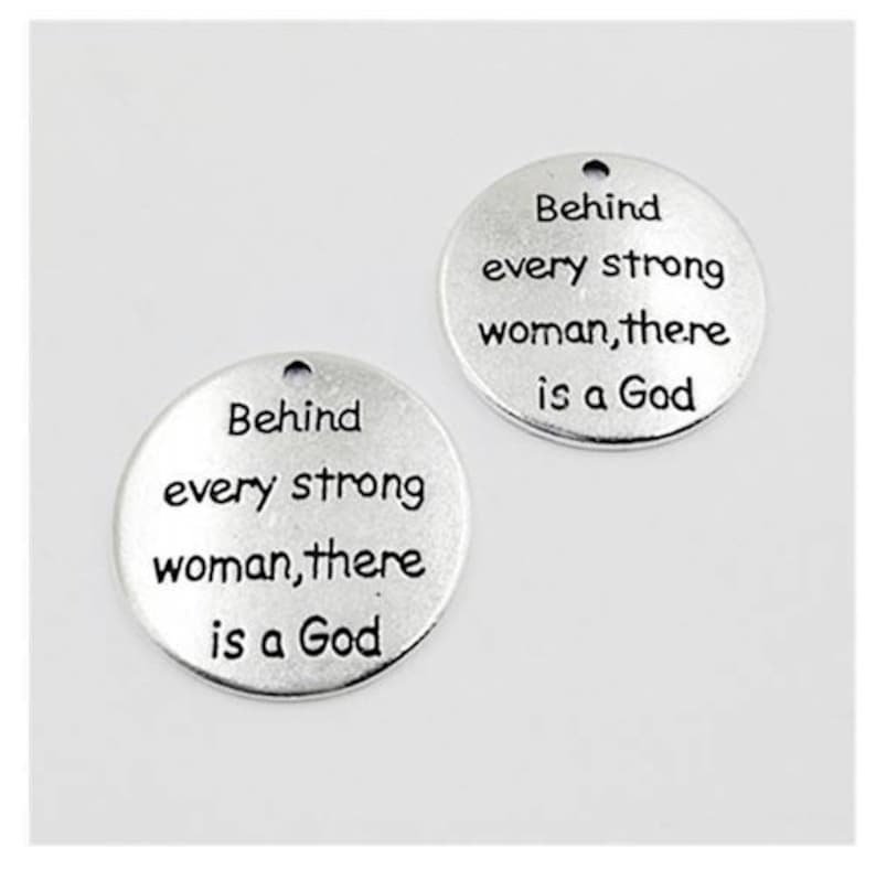 Behind Every Strong Woman, There is a God, Inspirational, Motivational ...