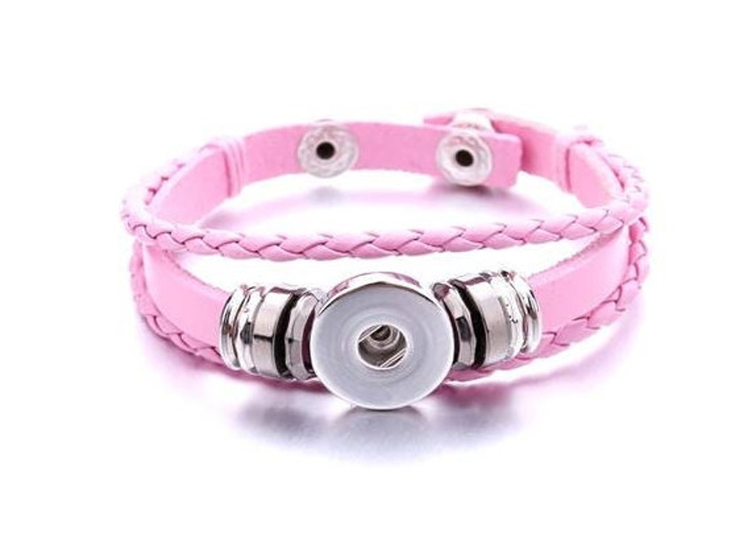 Ginger Snaps Pink Braclet