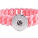 Silicone Snap Bracelet Braided Rope 1 Snap Jewelry Bracelet, Stretchy ...