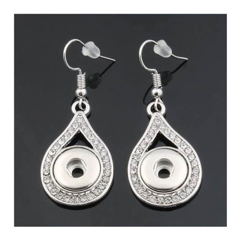 Snap Button Earrings - Etsy