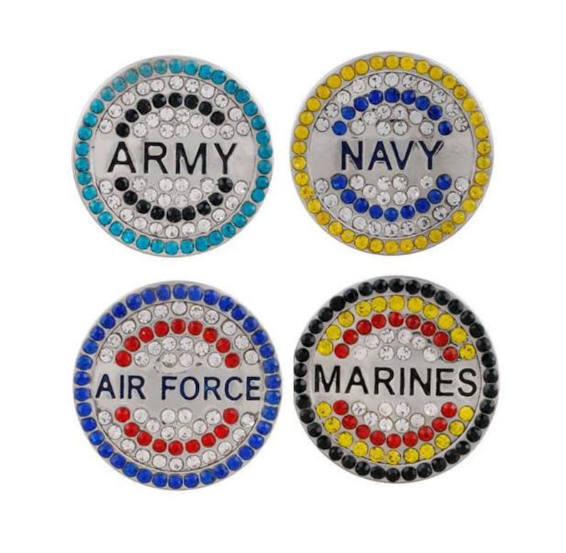 Military Snaps, Army Snap, Navy Snap, Marine Snap, Air Force Snap for ...