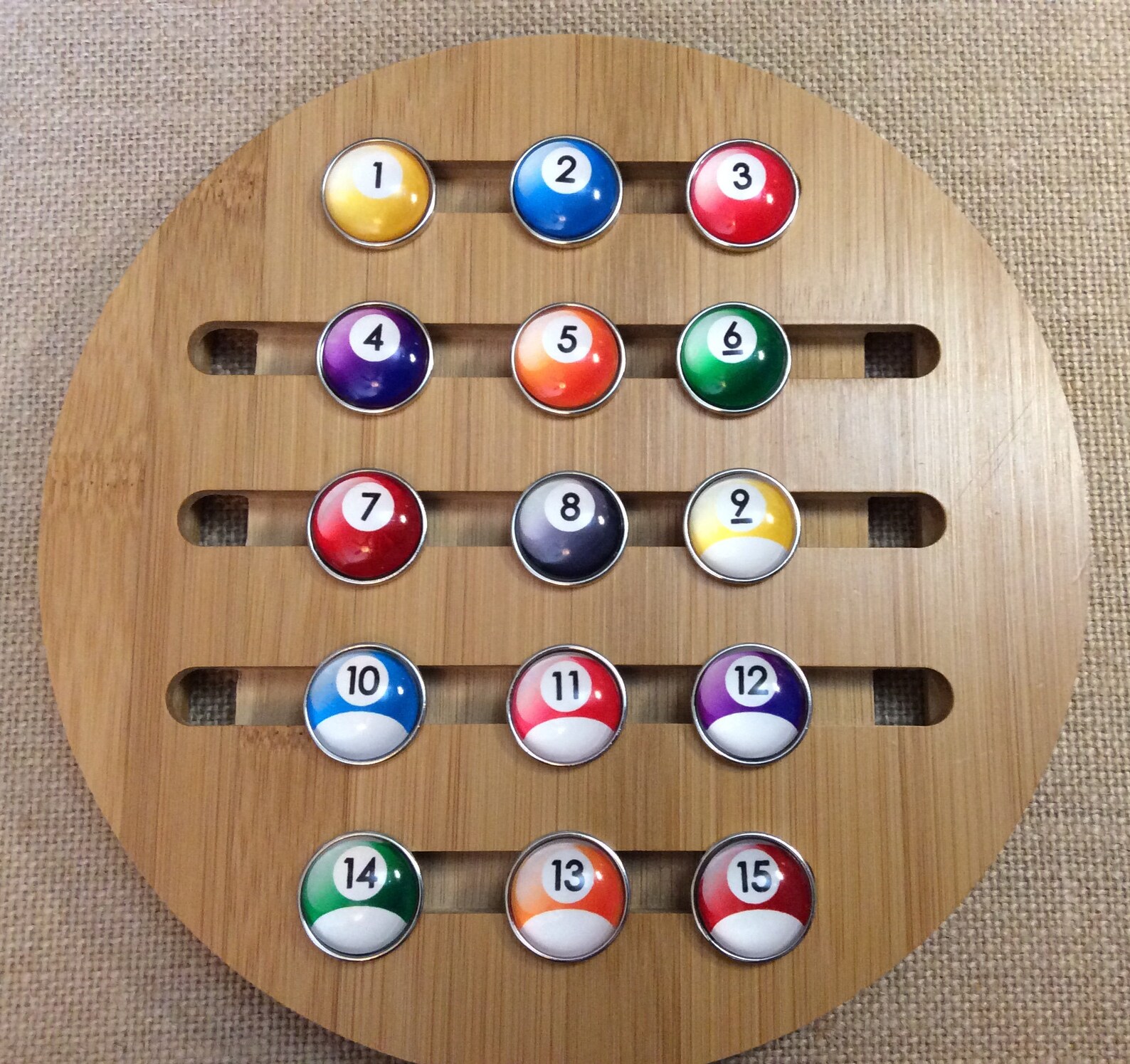 Pool Ball Snaps, Billiard Snaps, Ball Snaps Number 1 Thru 15 Pool Snaps ...