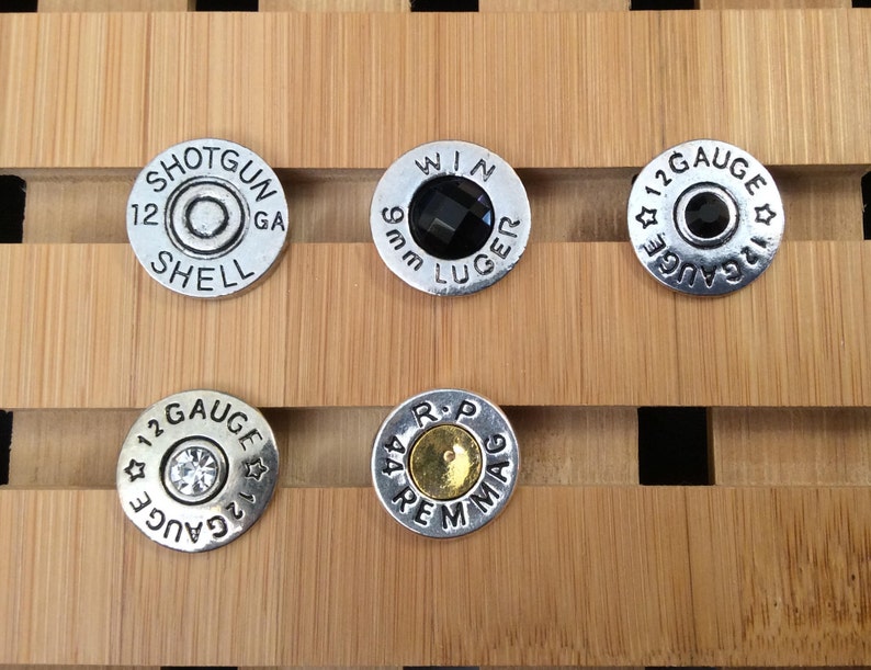 Shotgun Shell Snaps, WIN 9mm Luger Shell Snap, 12 Gauge Shell Snaps ...