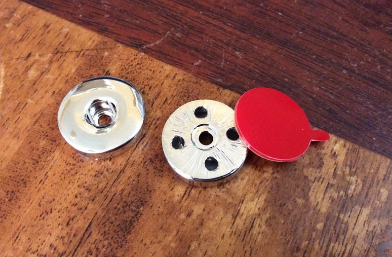 Snap Button Base with Silicone Adhesive Snap Jewelry Base | Etsy