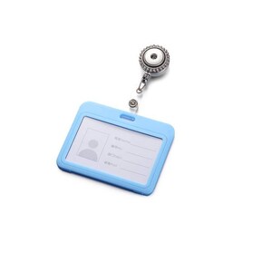 Snap Badge Reel, Retractable Badge Holder, Snap ID Holder, Snap Lanyard ...