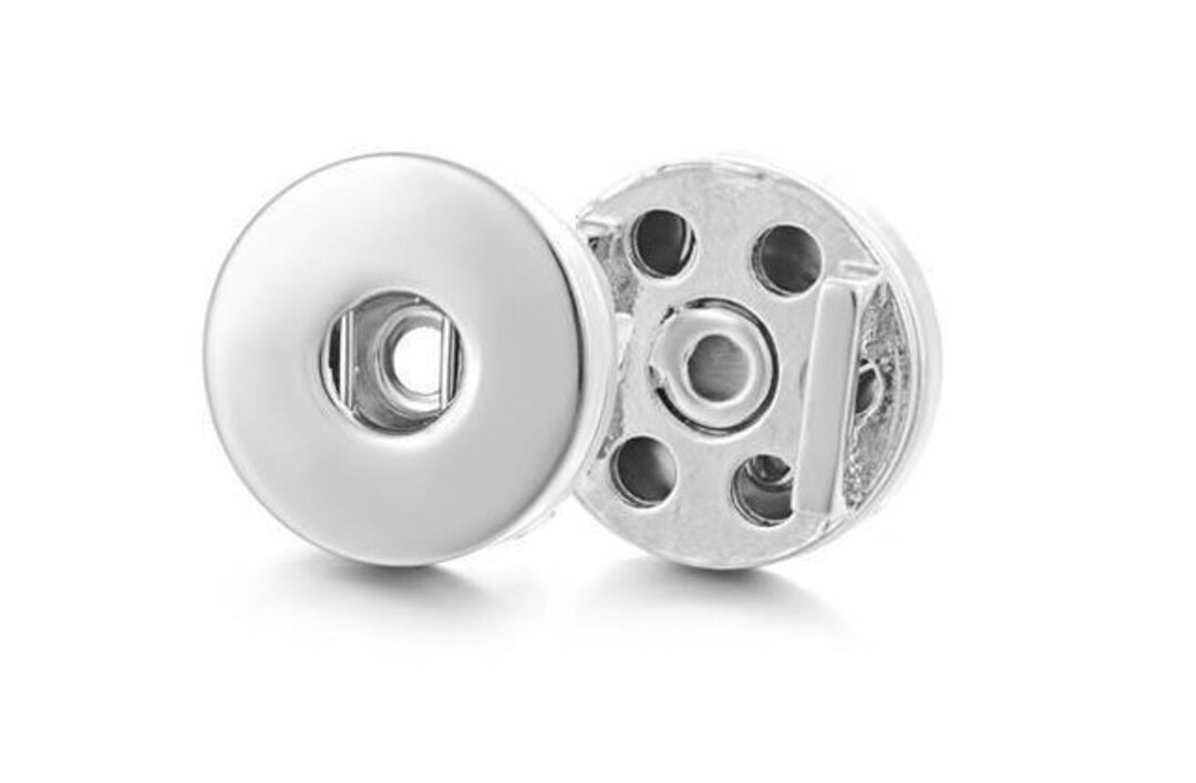 DIY Snap Jewelry 18mm Slide Snap Base for DIY Necklaces and Bracelets ...