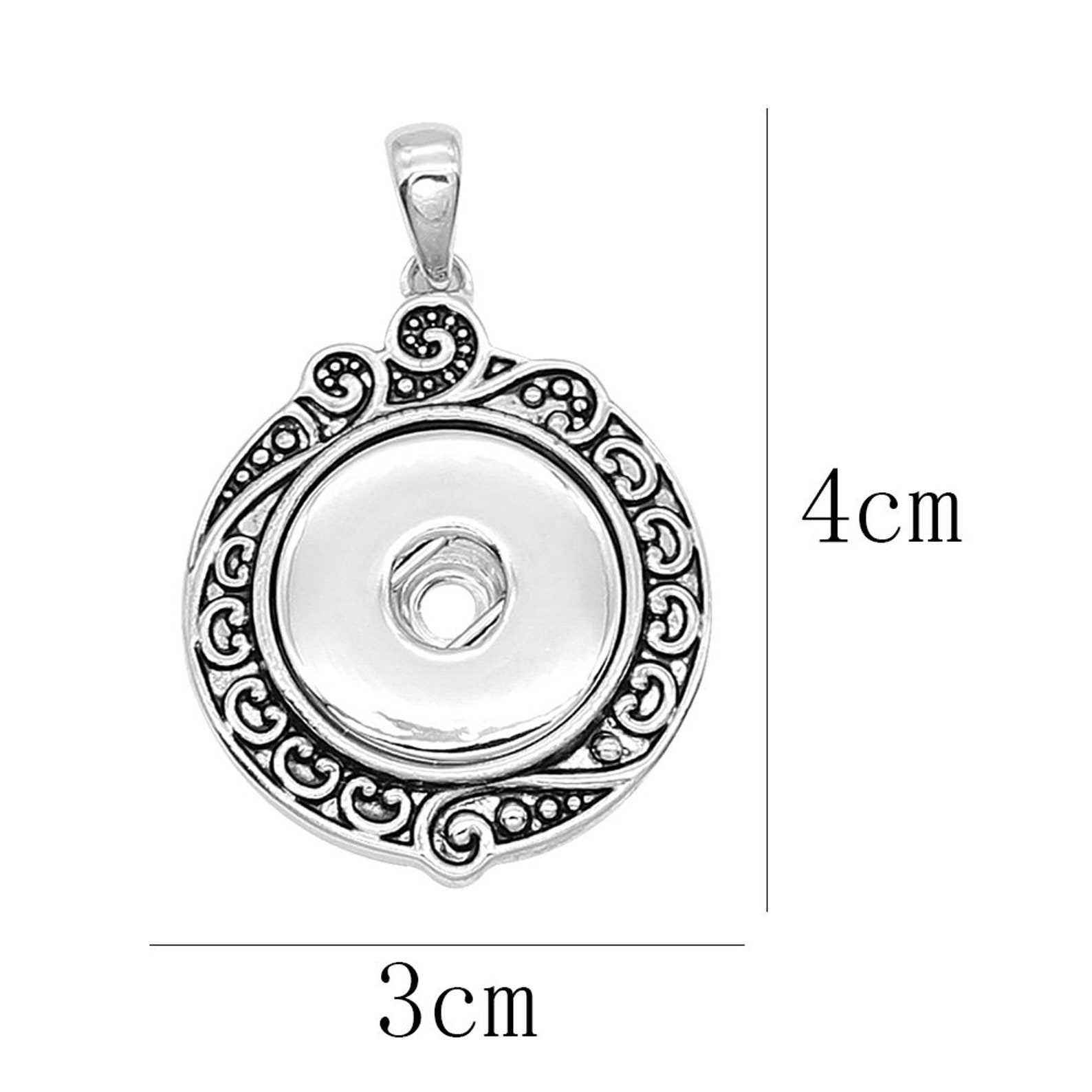 Snap Necklace 24 Link Chain Snap Jewelry Necklace | Etsy