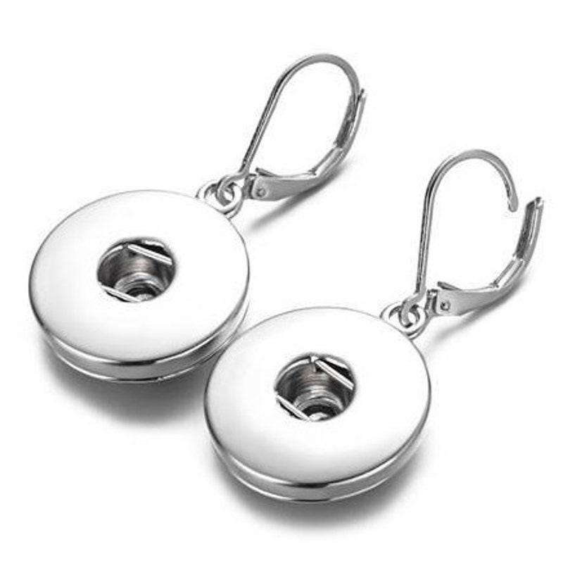 Snap Button Earrings - Etsy