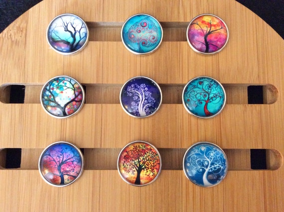 Snap Charms Tree of Life Snap Charms 2 for Snap Jewelry. Fits - Etsy