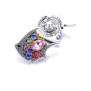 Fish Snap Charms White Fish Snap, Pink Fish Snap, for Snap Jewelry ...