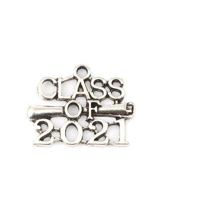 Graduation Charms, Graduate, Diploma Charm, Class of 2021, 2022, 2023 ...