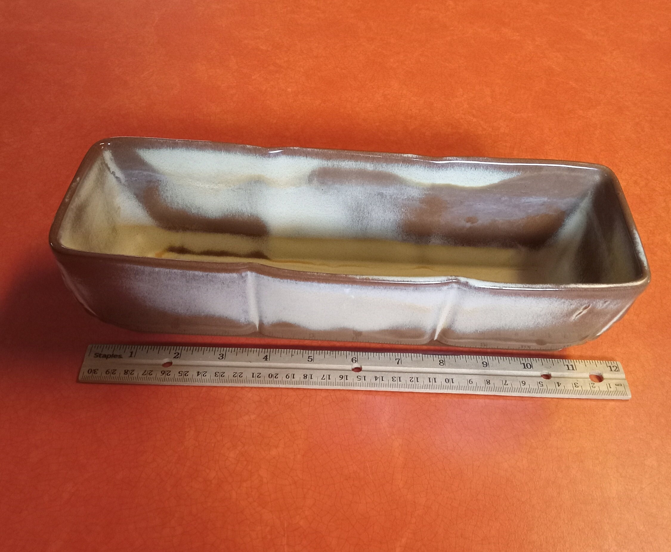 Frankoma Planter 15/desert Gold/rectangular Heavy Planter/mid Century ...