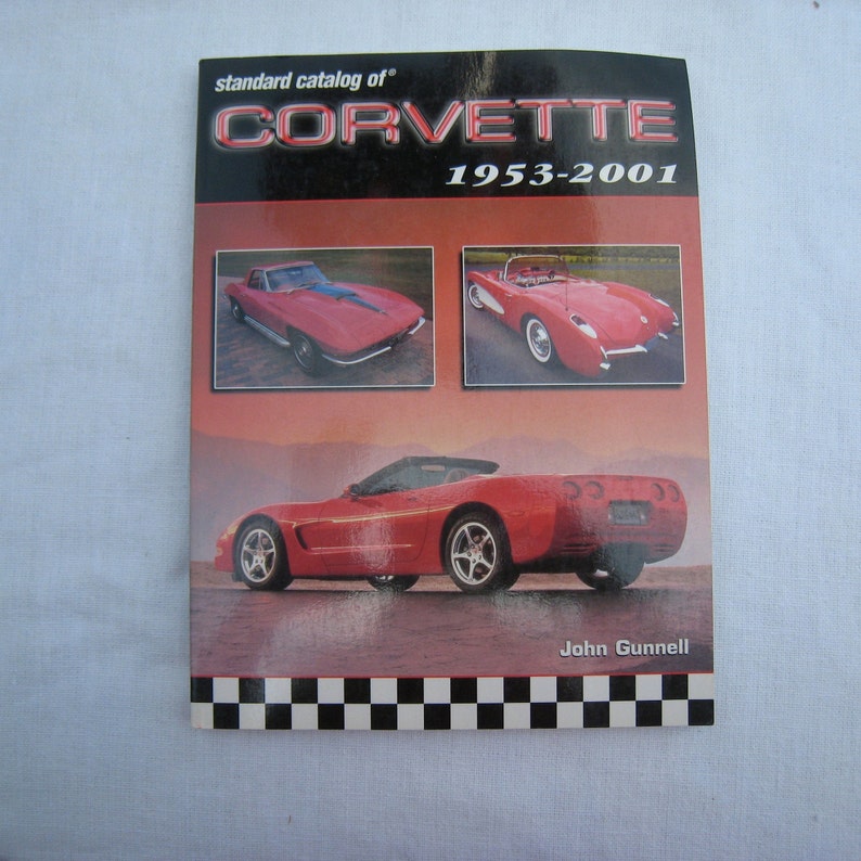Corvette/standard Catalog Of/1953-2001/john Gunnell/fathers - Etsy