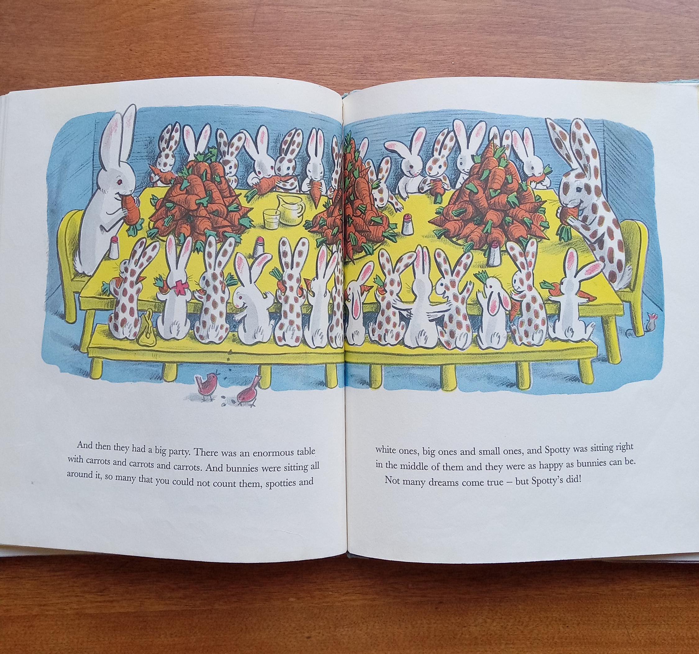 Spotty Margret Rey, H.A. Rey/spotty the Rabbit/vintage Ex-library ...