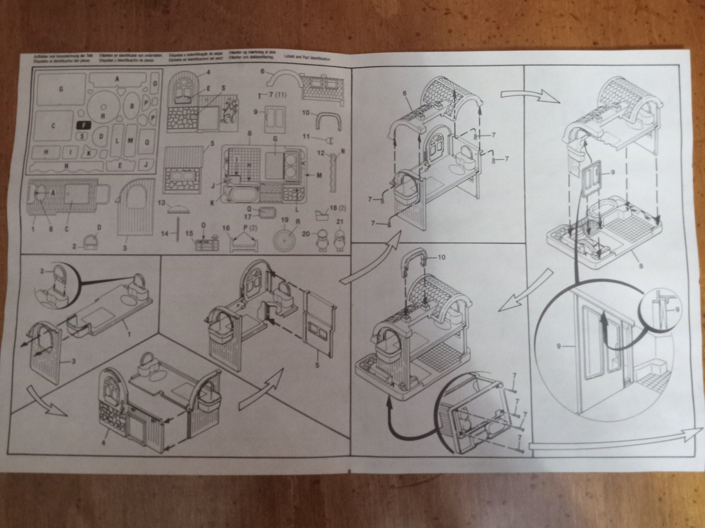 Shelcore Chunky Dream House/light-up/unassembled/sealed in Packages ...
