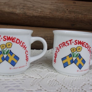 Baby's First Swedish Cup Bergquist ImportsCloquet | Etsy