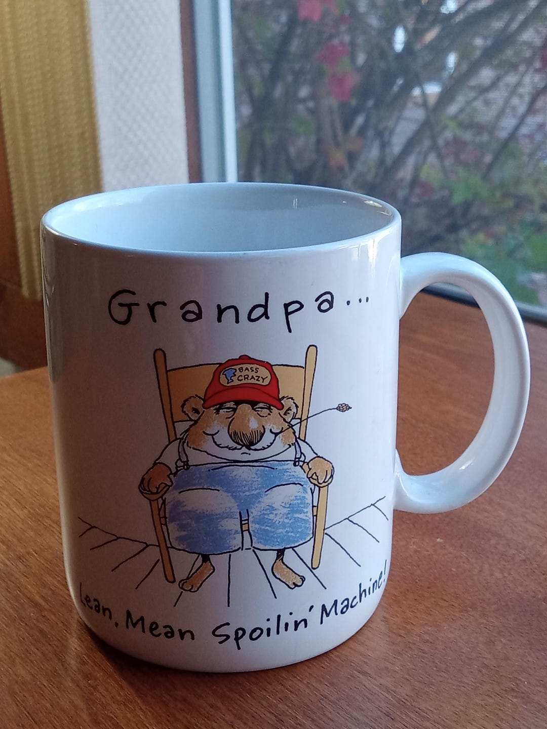 Grandpa Mug/grandpa, Lean Mean Spolin' Machine/hallmark Shoebox ...