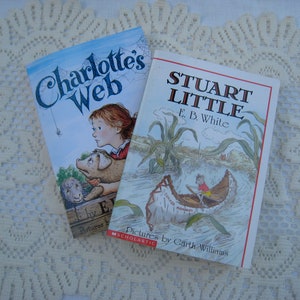 Charlotte's Web/stuart Little/e.b. White/pair of - Etsy