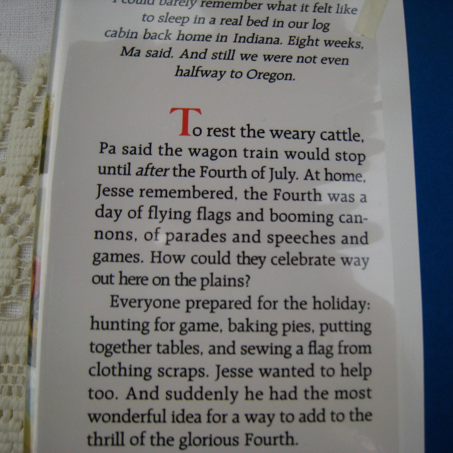 A Fourth of July on the Plains/jean Van Leeuwen/oregon Trail - Etsy