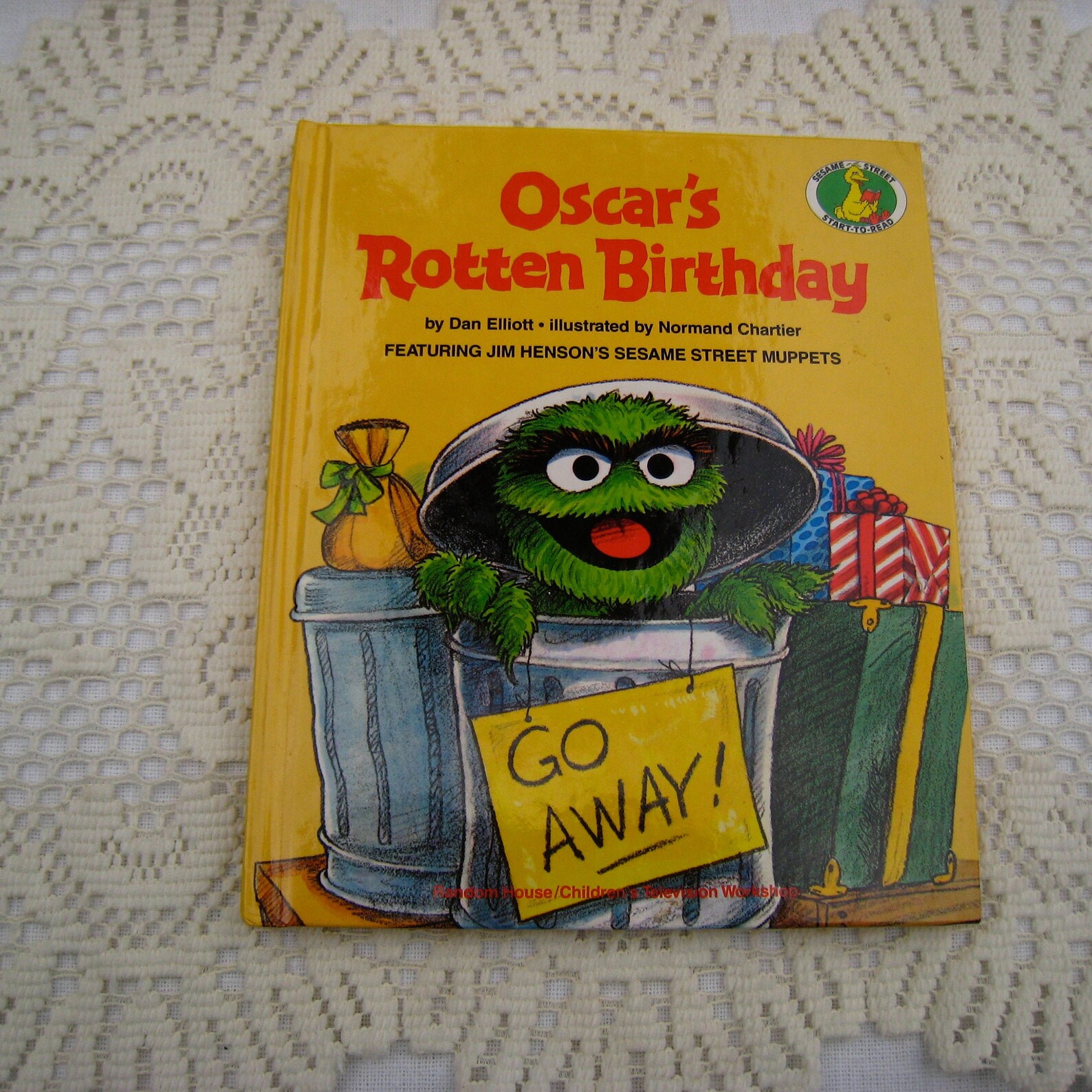 Oscar's Rotten Birthday/Dan Elliott/Sesame Street | Etsy