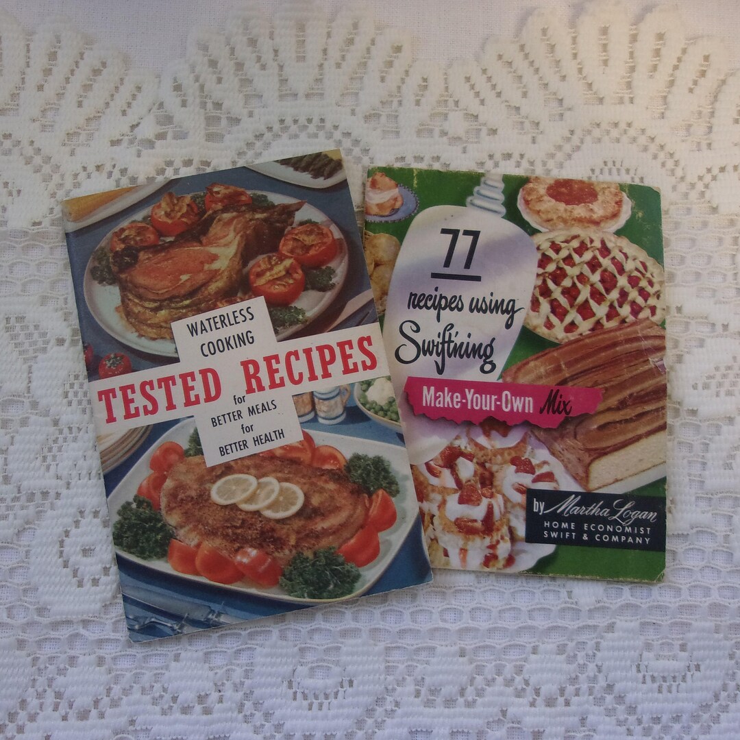 Vintage Pair of Advertising Cook-booklets, 1950's Cooking at It's ...