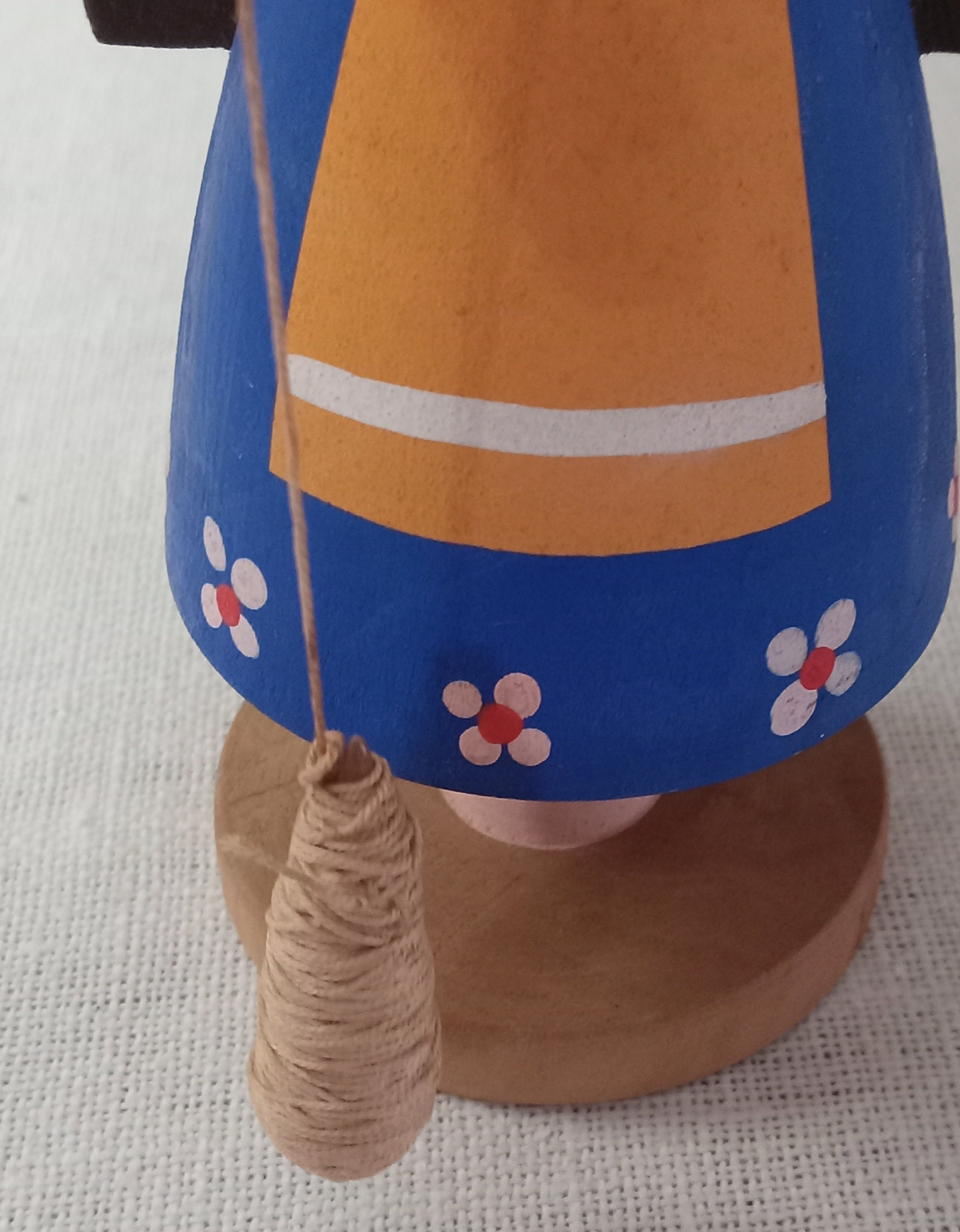 Thomas De Mello Folk Art Figurine/wood Made in Portugal/marked BY Tom ...