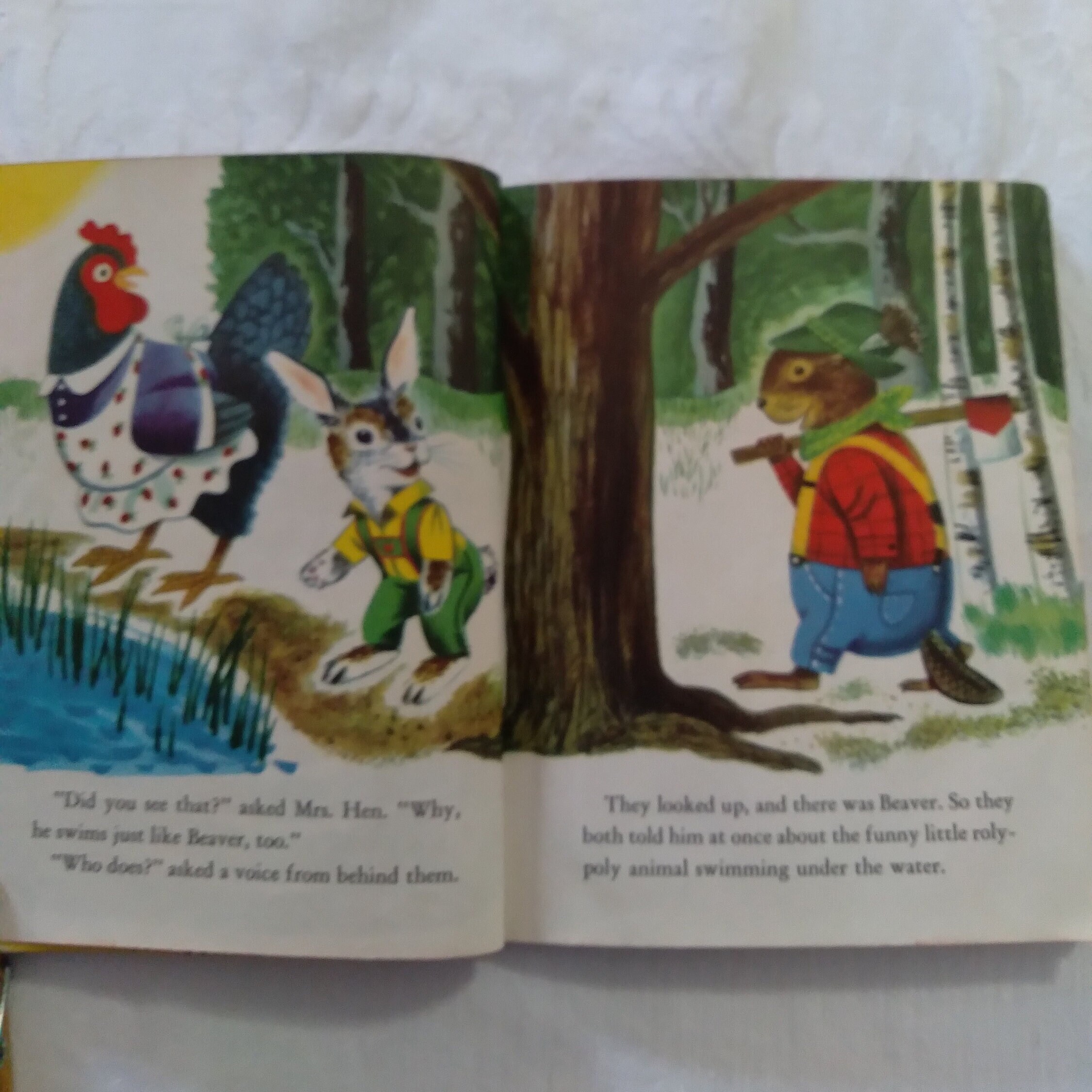 Rabbit and His Friends/little Golden Book/ 1953 A Edition - Etsy